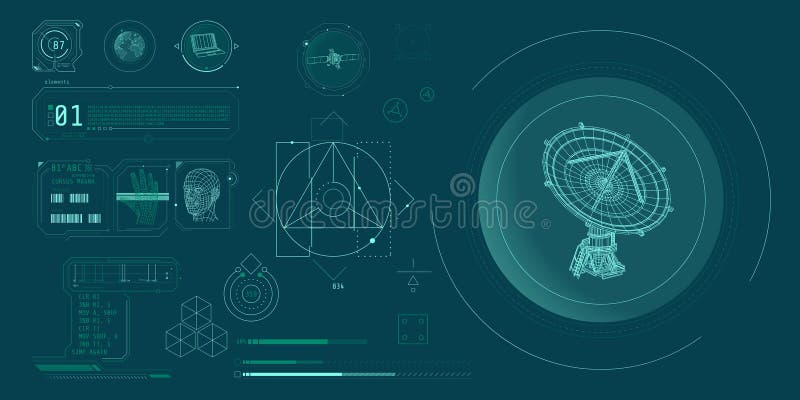 Design Elements for Infographic of Data Communication. Stock Vector ...