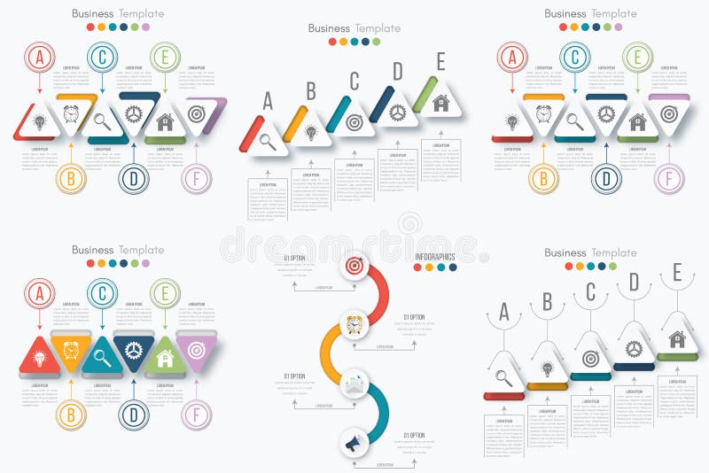 Set with infographics stock vector. Illustration of data - 80968827