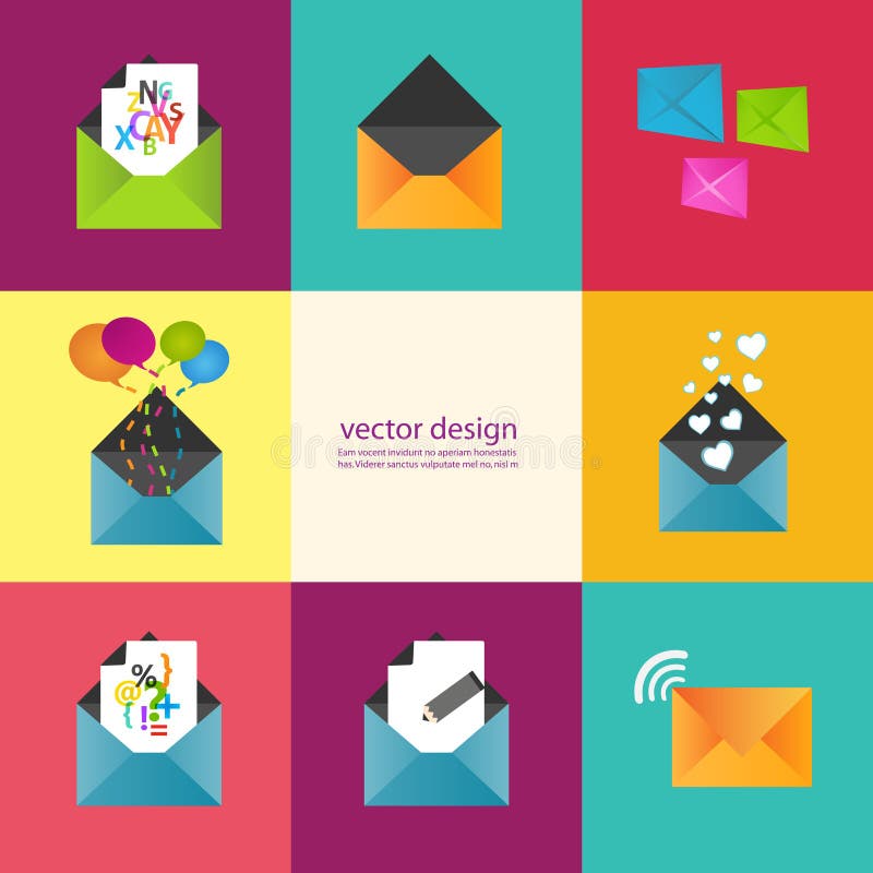 Set of Information Icons Eps Stock Vector - Illustration of information ...