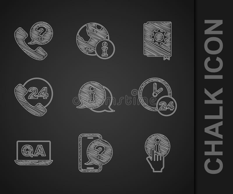 Set Information, Telephone 24 Hours Support, Clock, Question and Answer ...