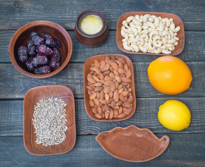A Set of Ingredients for Making Sweets Stock Image - Image of candy ...