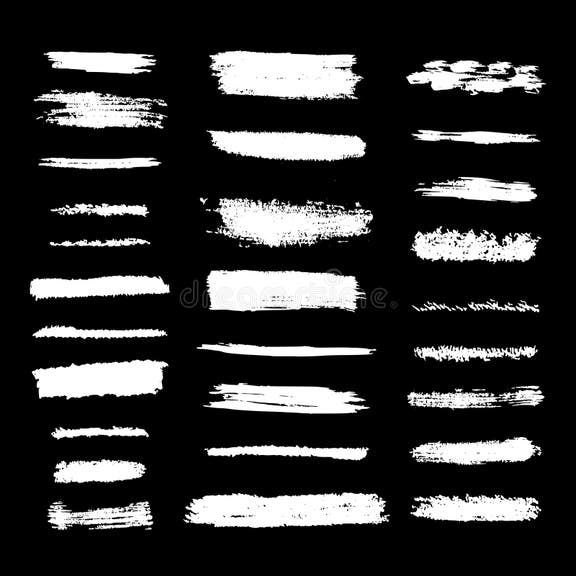 Set of ink stains stock illustration. Illustration of white - 62844972