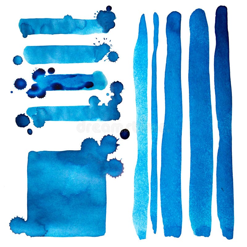 Set Ink Streaks Stains Drops Stock Photos - Free & Royalty-Free Stock ...