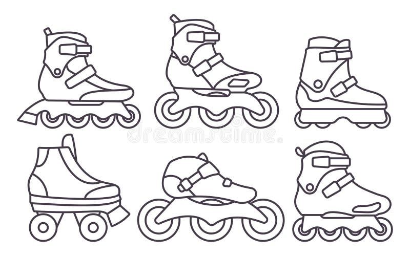 Inline Roller Stock Illustrations – 892 Inline Roller Stock ...