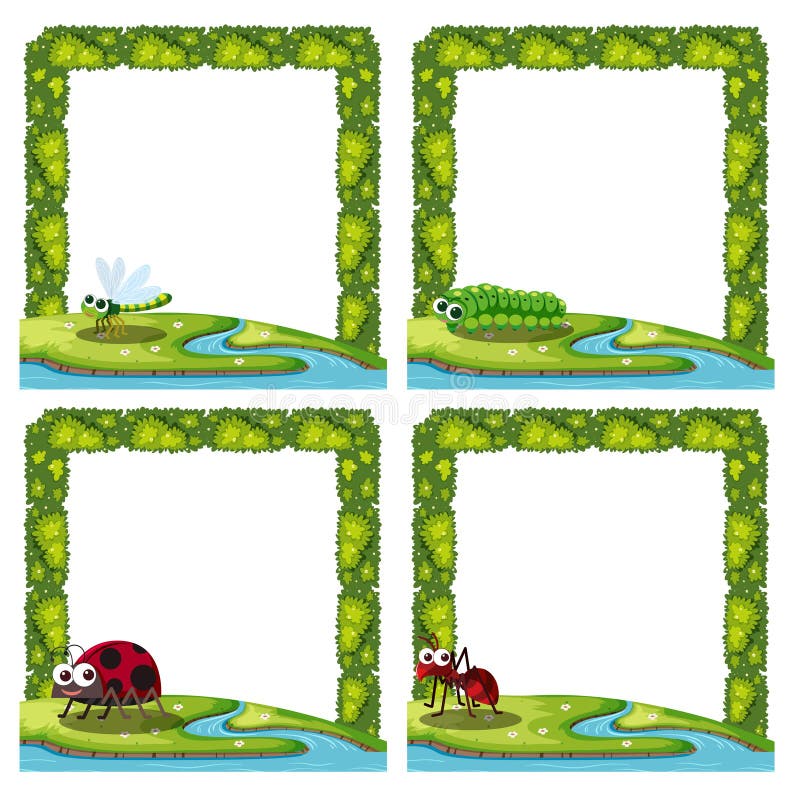 Caterpillar Border Stock Illustrations – 142 Caterpillar Border Stock ...