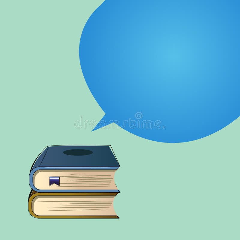 Set of Interesting Vector Books for Thought Stock Vector - Illustration ...