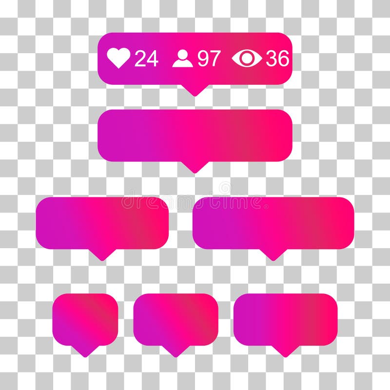 Set of Interface Buttons for Web Design, Social Media Icon Symbol ... Set of Interface Buttons for Web Design, Social Media Icon Symbol ...