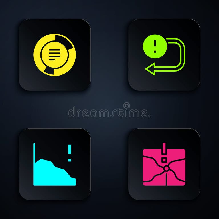 Set Intersection Point, Pie Chart Infographic, Financial Growth ...