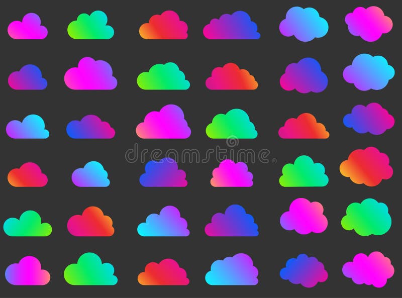 Black Gradient Clouds Background Stock Illustrations – 1,767 Black ...