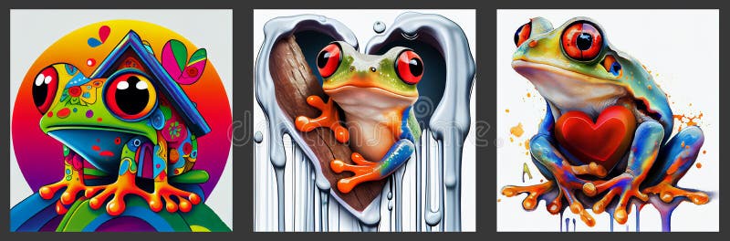 Dripping Frogs Stock Illustrations – 16 Dripping Frogs Stock ...
