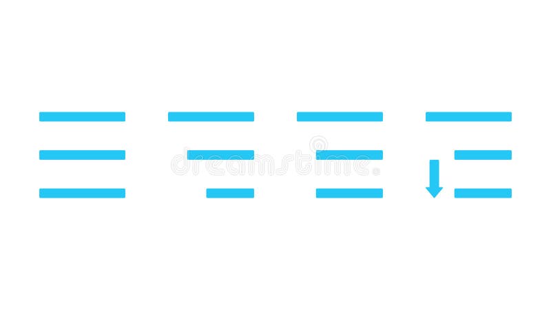 Set of Isolated Drop Down Icon, UI and UX Element of App and Web. Stock ...