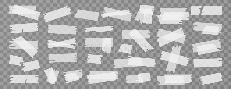 Set of Isolated Sticky Stripes, Duct Tapes. Vector Stock Vector ...