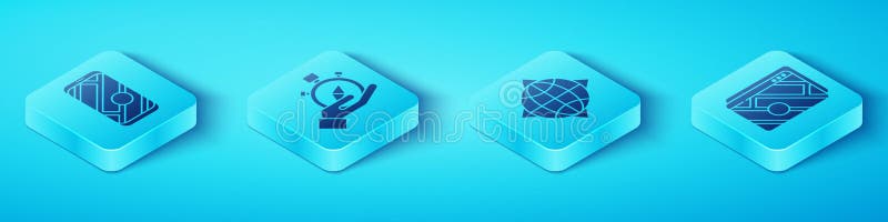 Set Isometric City Map Navigation, Compass, Infographic of City Map ...