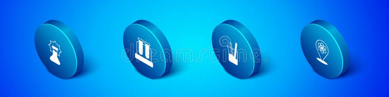 Set Isometric Explosion in the Flask, Laboratory Glassware, Atom and ... Set Isometric Explosion in the Flask, Laboratory Glassware, Atom and ...