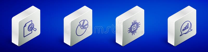 Graph, Cpu Processor and Face Verified Icons Set. Project Deadline Sign. Vector Stock Vector ...