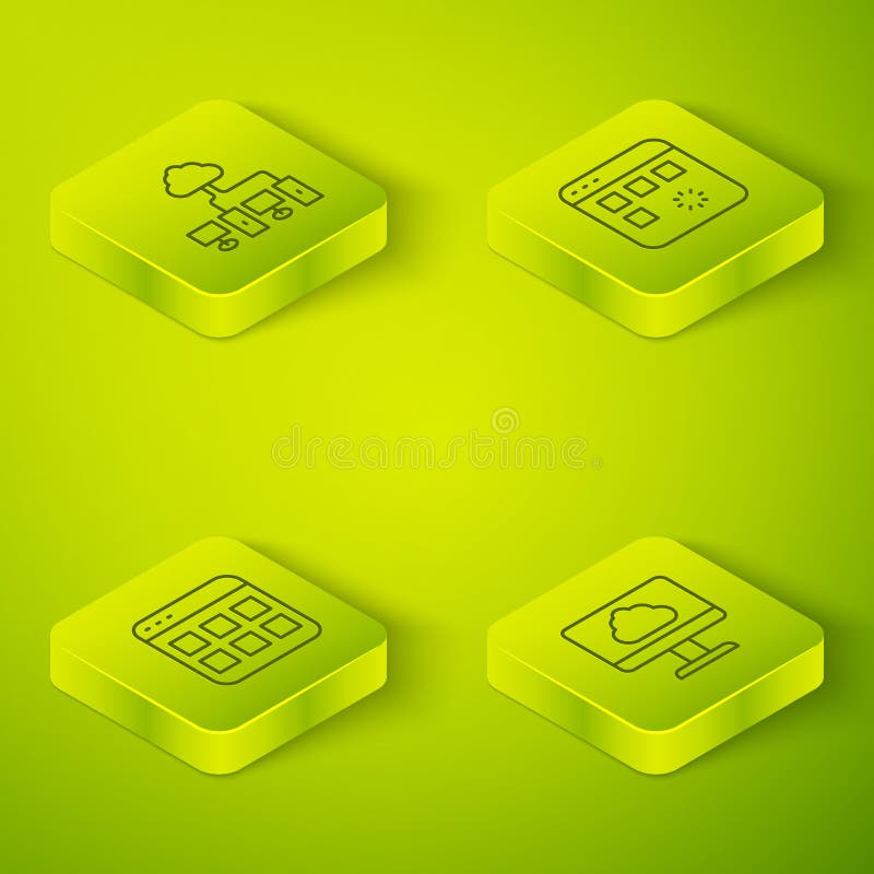 Set Isometric Line Loading Data Window, Browser Files, Cloud Technology ... Set Isometric Line Loading Data Window, Browser Files, Cloud Technology ...