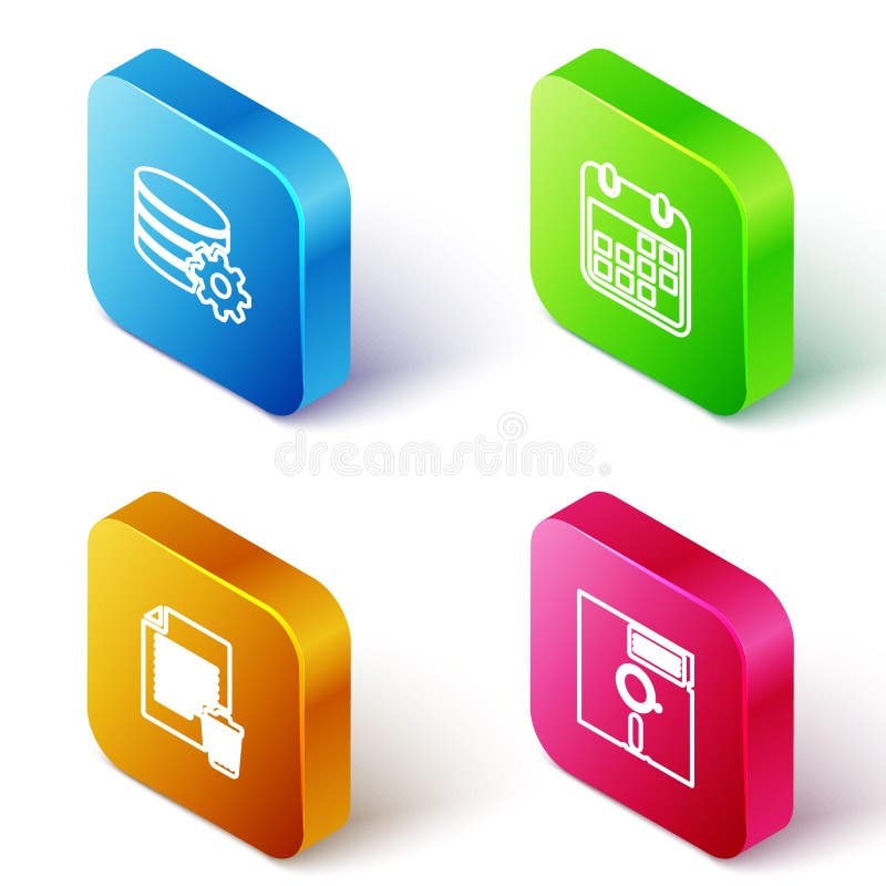 Isometric Line Setting Database Server Stock Illustrations – 175 Isometric Line Setting Database ...