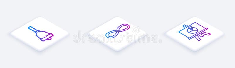 Set Isometric Line Test Or Exam Sheet Function Mathematical Symbol And