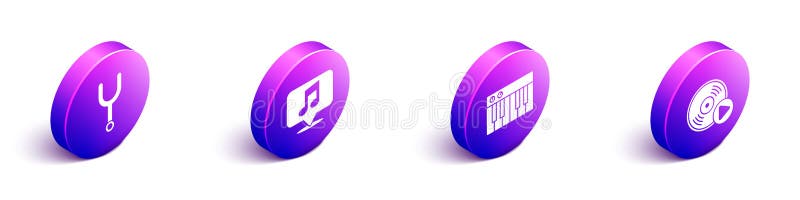 Isometric Musical Tuning Fork Stock Illustrations – 251 Isometric ...