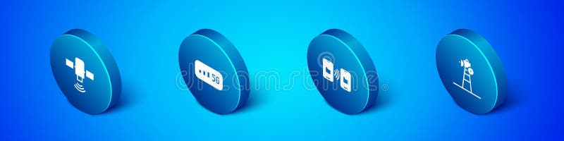 Speed Internet Isometric Set Stock Illustrations – 1,061 Speed Internet ...