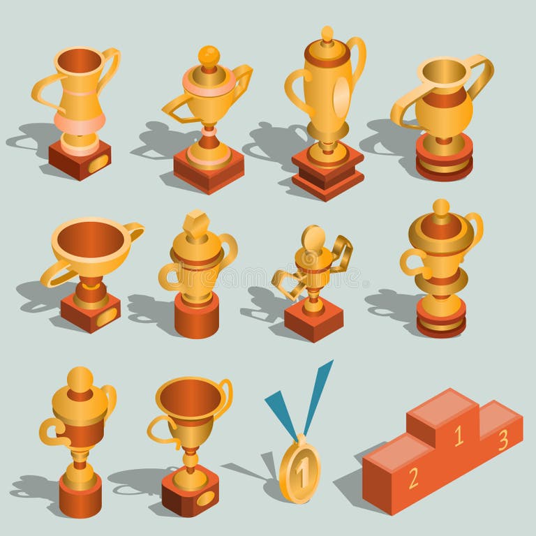 Various Award Cups Stock Illustrations – 44 Various Award Cups Stock Illustrations, Vectors ...