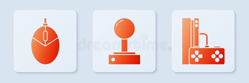 Set Joystick for Arcade Machine, Computer Mouse Gaming and Game Console ...