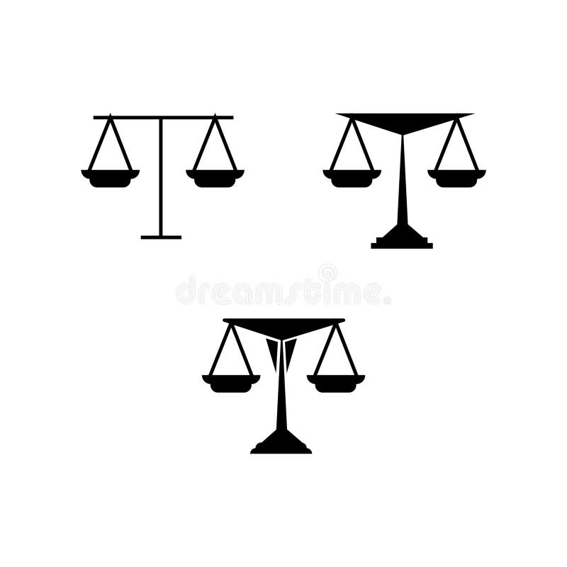 Set of judge scales stock illustration. Illustration of number - 331159363