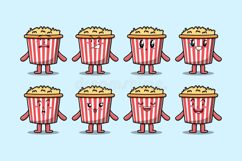Angry Popcorn Stock Illustrations – 157 Angry Popcorn Stock ...