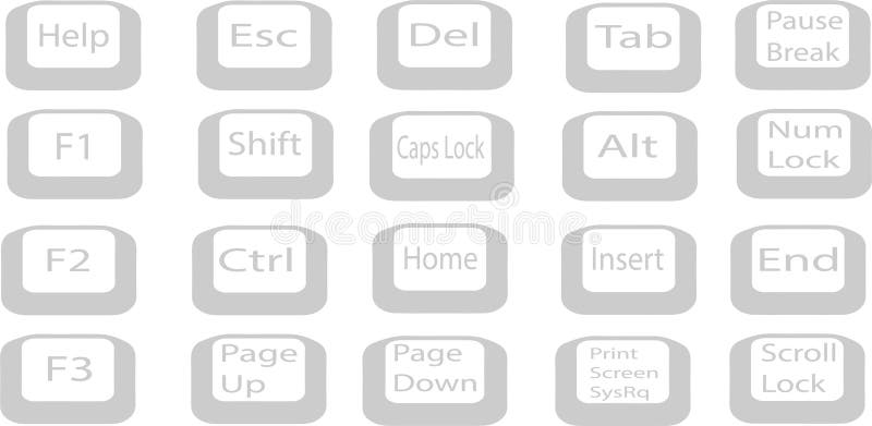 Arrow Keys Keypad Background Stock Illustrations – 79 Arrow Keys Keypad ...