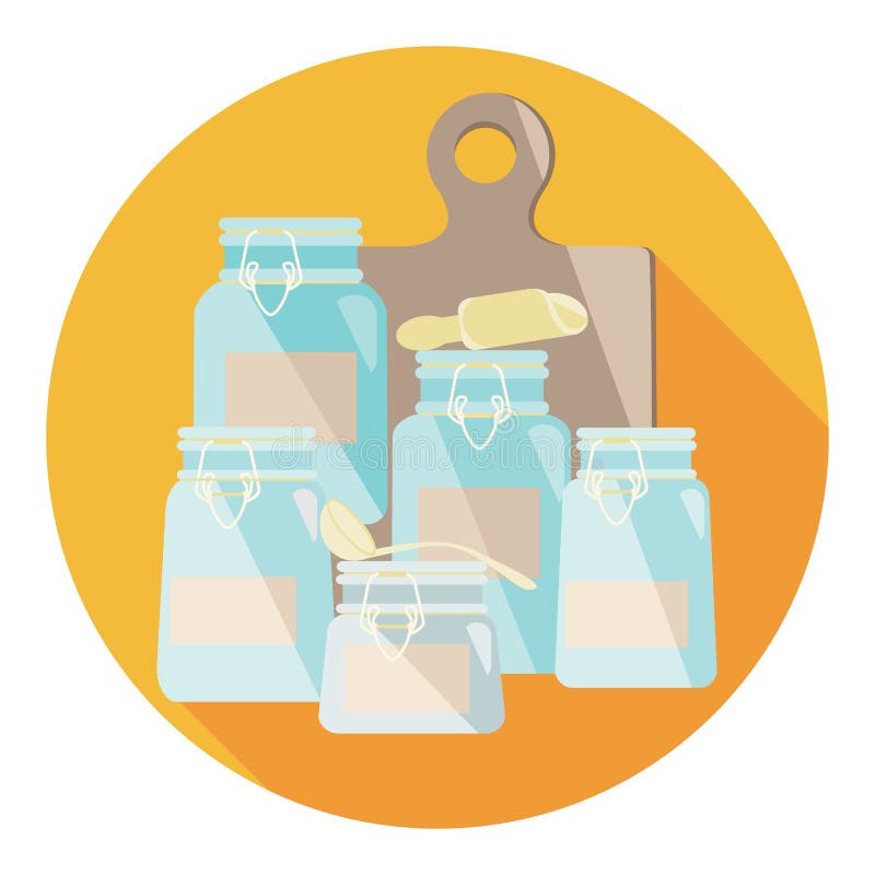 Kitchen Containers Stock Illustrations – 2,863 Kitchen Containers Stock ...