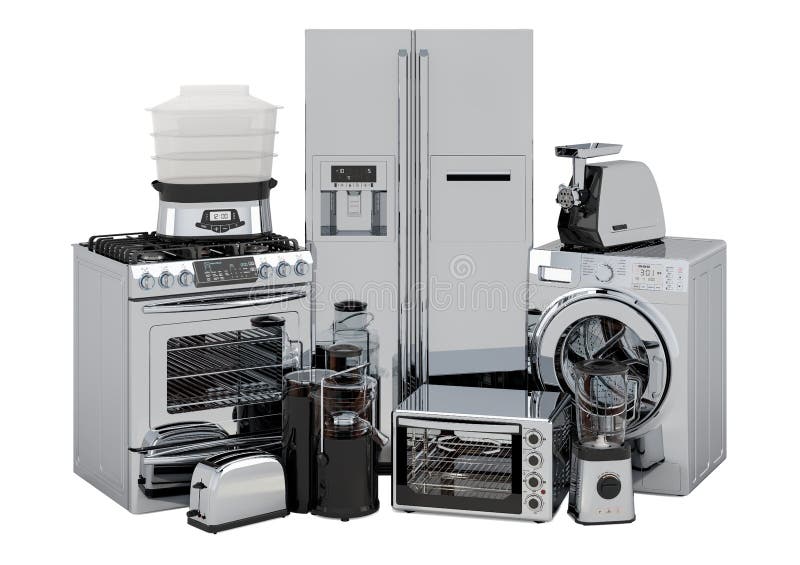 Metallic Appliances Stock Illustrations – 756 Metallic Appliances Stock ...