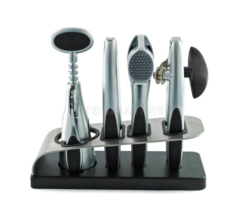 Set of kitchen instruments stock photo. Image of domestic - 29904578