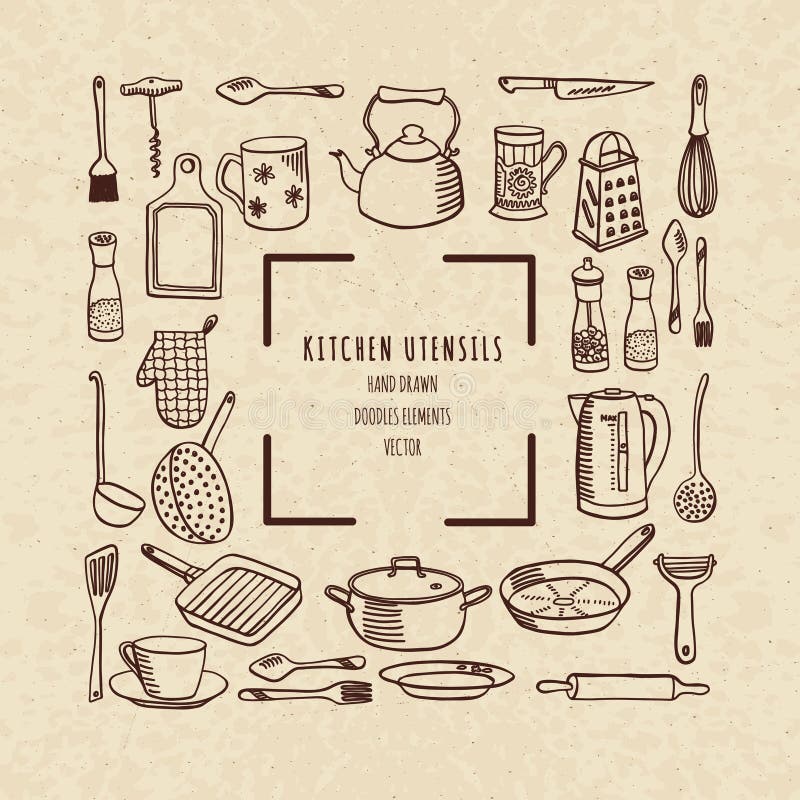 Cookware, Vector Illustration Stock Vector - Illustration of saucepan ...