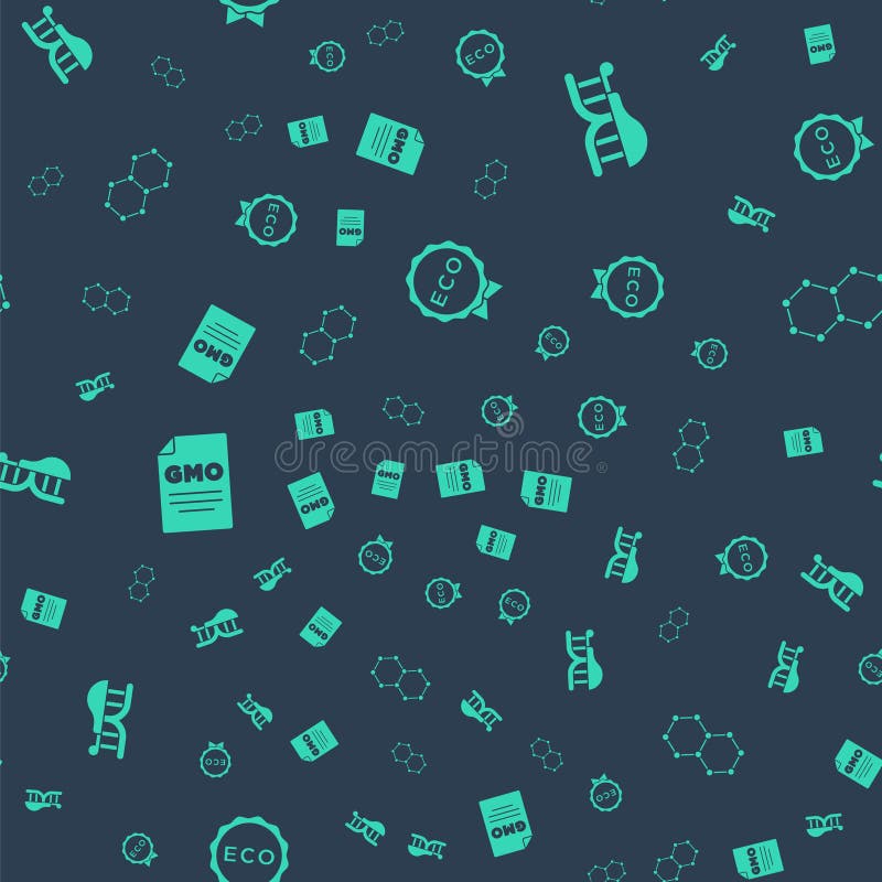 Set Label for Eco Healthy Food, Genetically Modified Chicken, GMO and ...