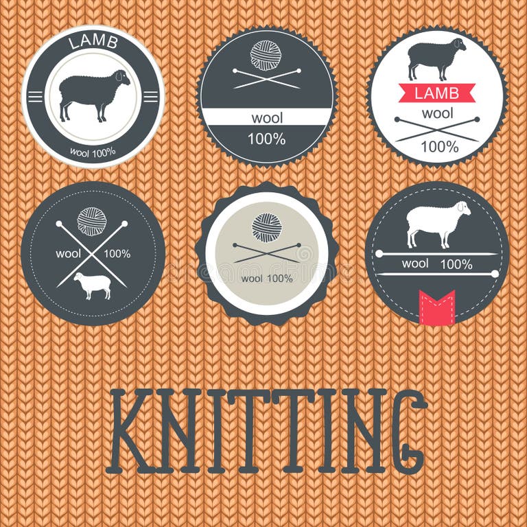 Knitted Labels Stock Illustrations – 126 Knitted Labels Stock ...