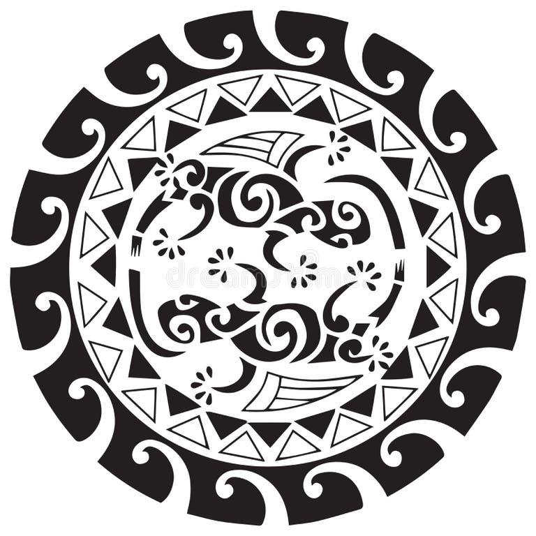 Maori Flash Tattoo Stock Illustrations – 222 Maori Flash Tattoo Stock ...