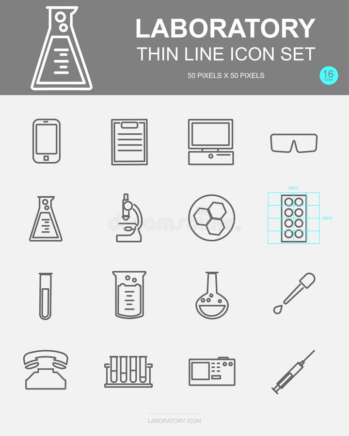 Experiment Research Thin Line Icon. Lab Flask and Gear Vector ... Experiment Research Thin Line Icon. Lab Flask and Gear Vector ...