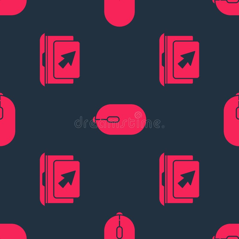 Set Computer Mouse, Grid Graph Paper, Picture Landscape and Laptop and ...