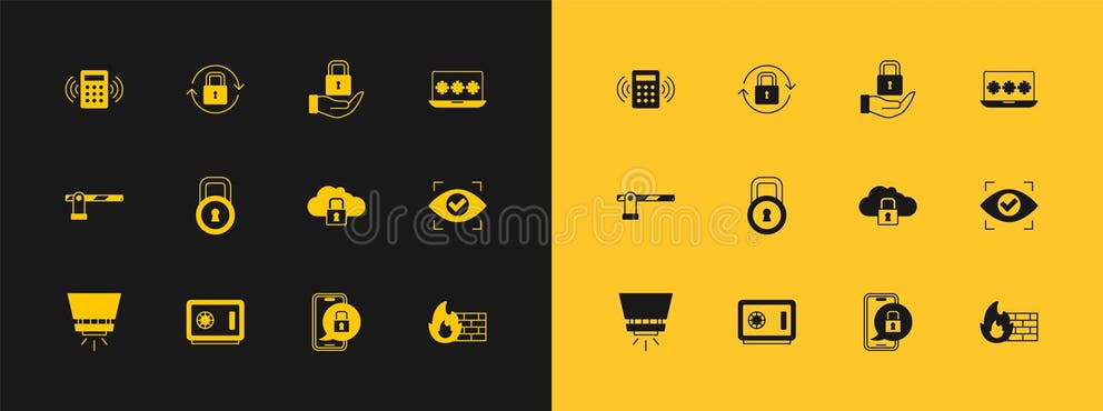 Laptop Padlock Icon Stock Illustrations – 16,907 Laptop Padlock Icon ...