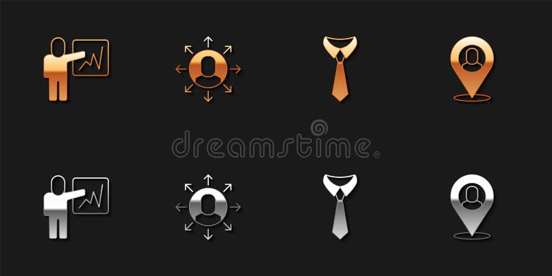 Set Leader of a Team of Executives, Multitasking Manager Working, Tie ... Set Leader of a Team of Executives, Multitasking Manager Working, Tie ...