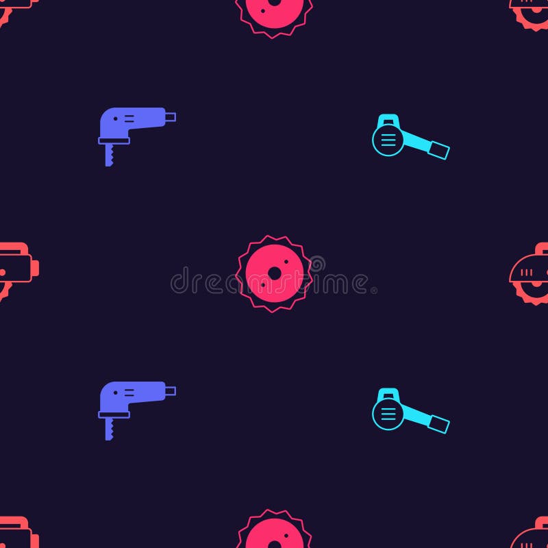 Set Leaf Garden Blower, Electric Jigsaw, Circular Blade and Circular on ...