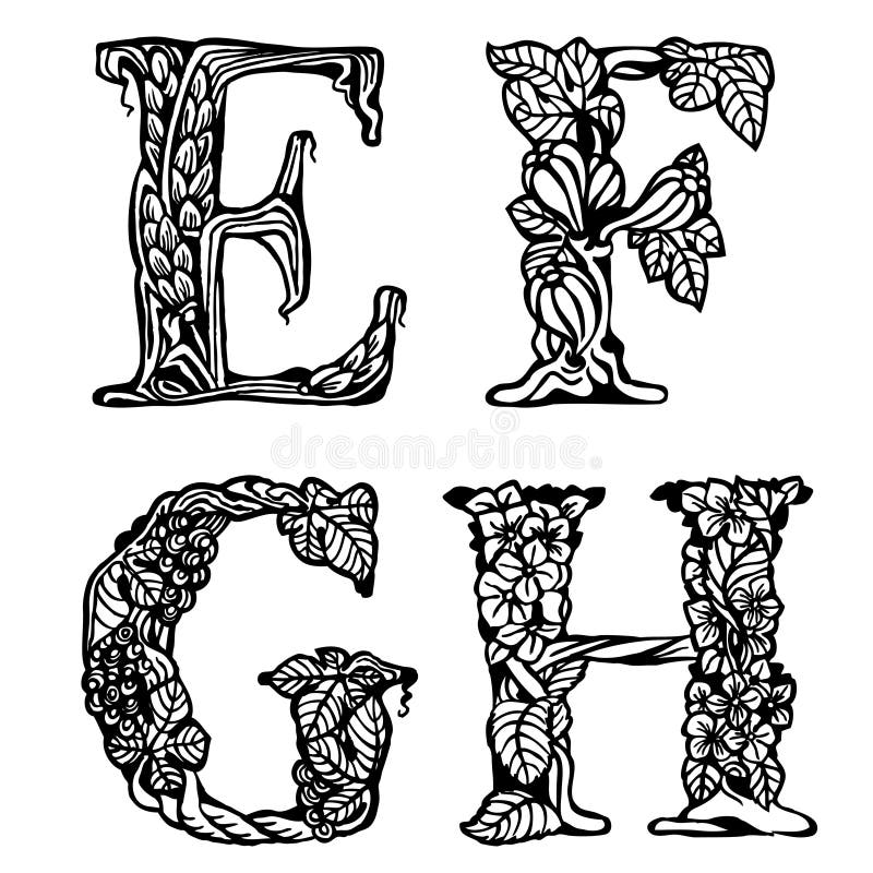Efgh Letters Stock Illustrations – 86 Efgh Letters Stock Illustrations ...