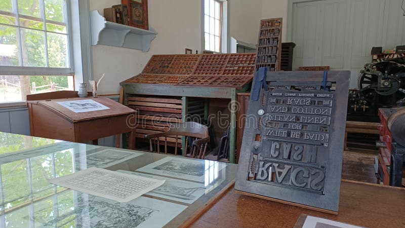 A Set of Letters in Old Typography Stock Photo - Image of style ...