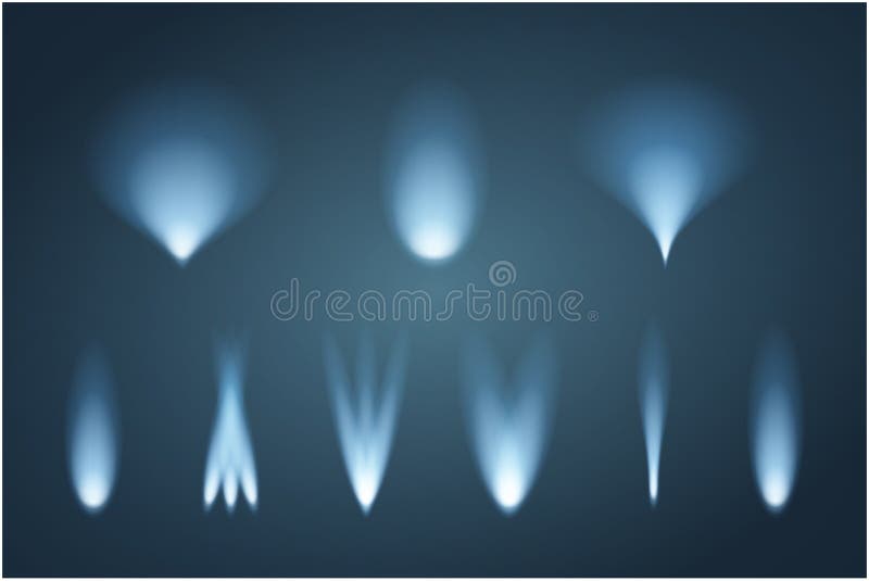 Set of light beams. stock vector. Illustration of design - 169161551