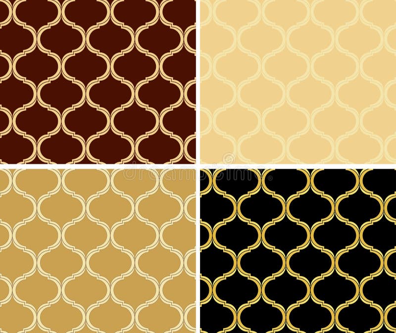 Set Of Light And Dark Blue Patterns - Eps Stock Vector - Illustration ...