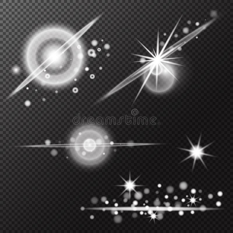 Et Light Effect, Isolated Flare, Explosion Glitter Dust Line Solar ...