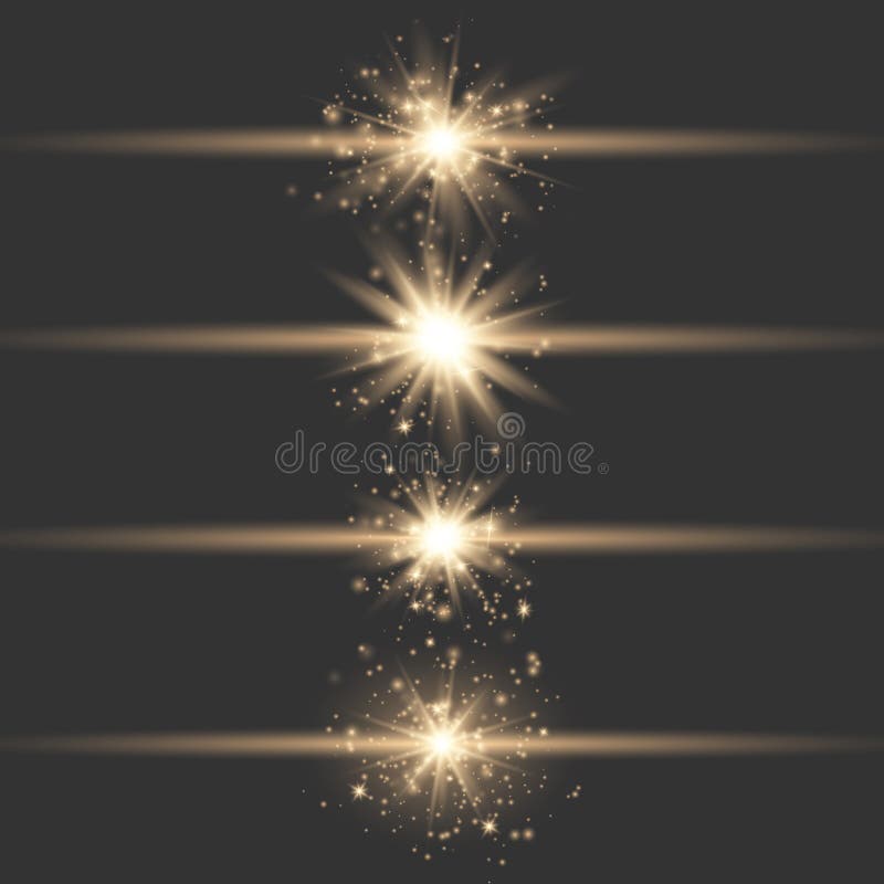 Set of Light Effects stock vector. Illustration of background - 142568097