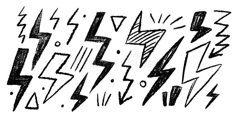 Thunder Drawing Stock Illustrations – 8,810 Thunder Drawing Stock ...