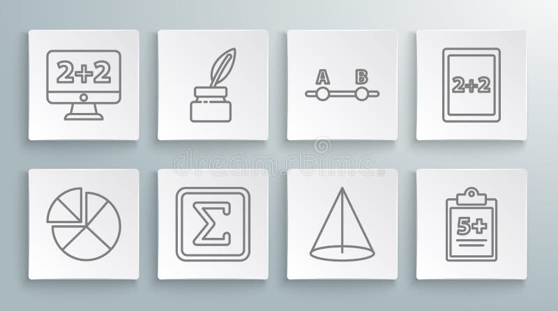 Set Line Abacus, Chalkboard, Geometric Figure Square, Graph, Schedule ... Set Line Abacus, Chalkboard, Geometric Figure Square, Graph, Schedule ...