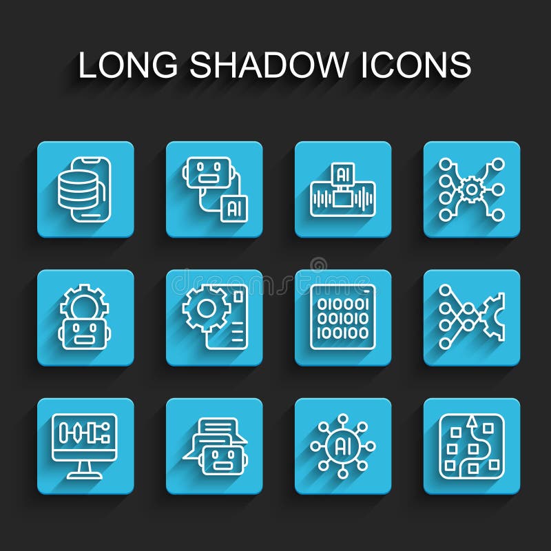 Set Line Algorithm, Chat Bot, Cloud Technology Data Transfer, Neural ... Set Line Algorithm, Chat Bot, Cloud Technology Data Transfer, Neural ...